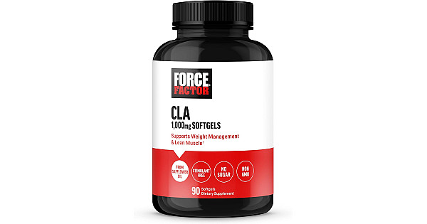 - CLA 1000 מ"ג 90 כמוסות רכות - מבית Force Factor - טופ פארם